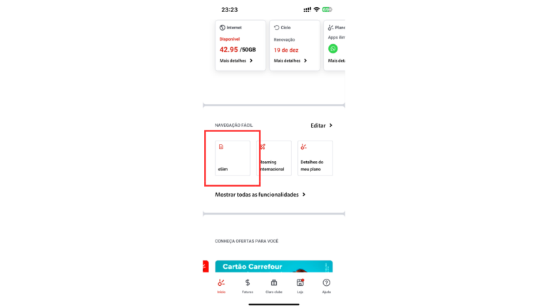 Troque seu Chip Claro para eSIM - Android e iPhones